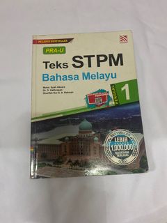 BUKU TEKS DAN LATIHAN STPM BAHASA MELAYU, Hobbies & Toys, Books ...