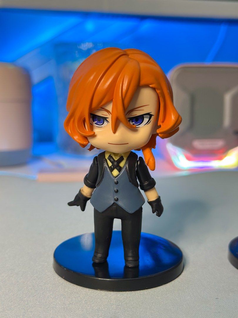 Bungo Stray Dogs Chibi Figures - Dazai & Chuya, Hobbies & Toys, Toys ...