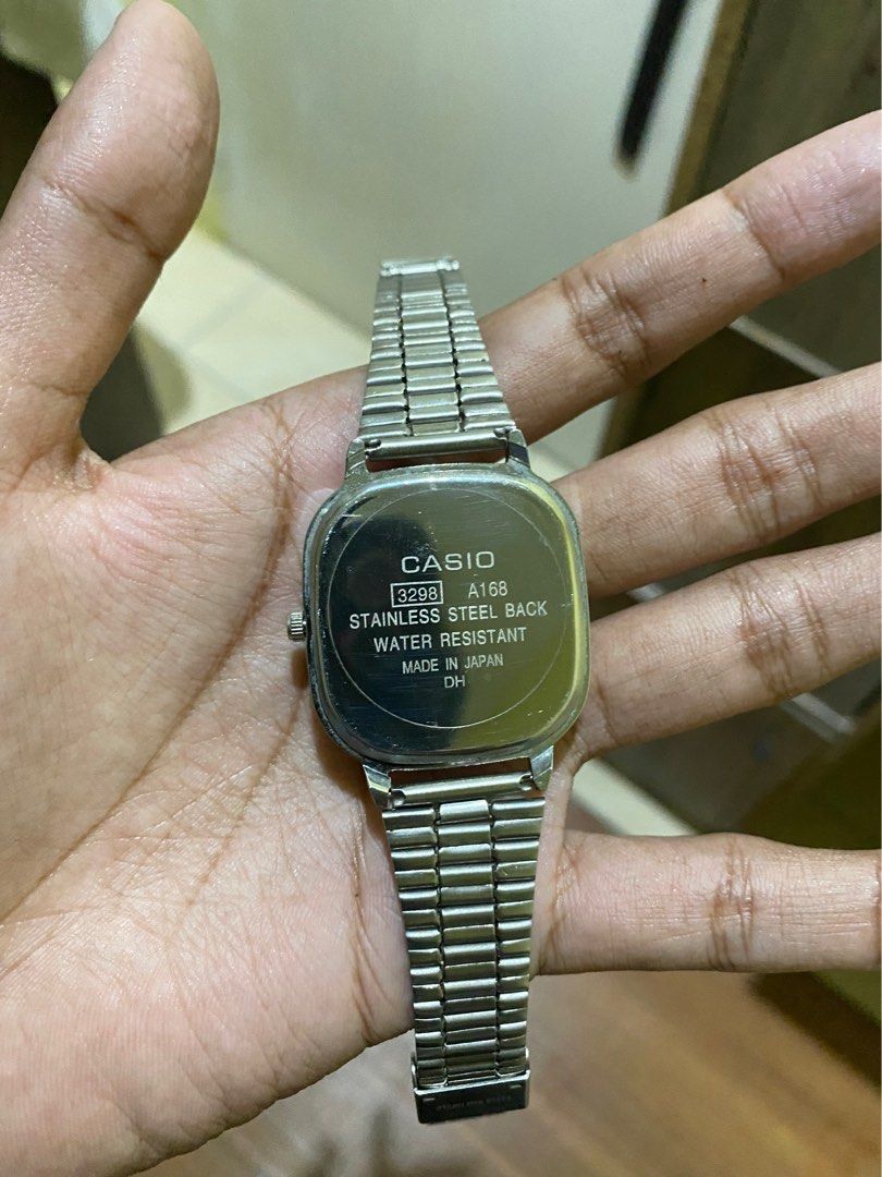 Casio Quarts Steels Watch, Men's Fashion, Watches & Accessories ...