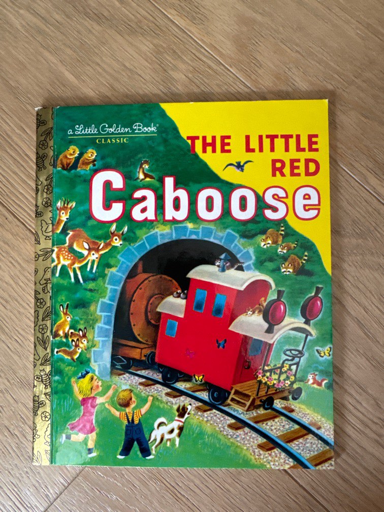Children book: the little red Caboose, Hobbies & Toys, Books ...