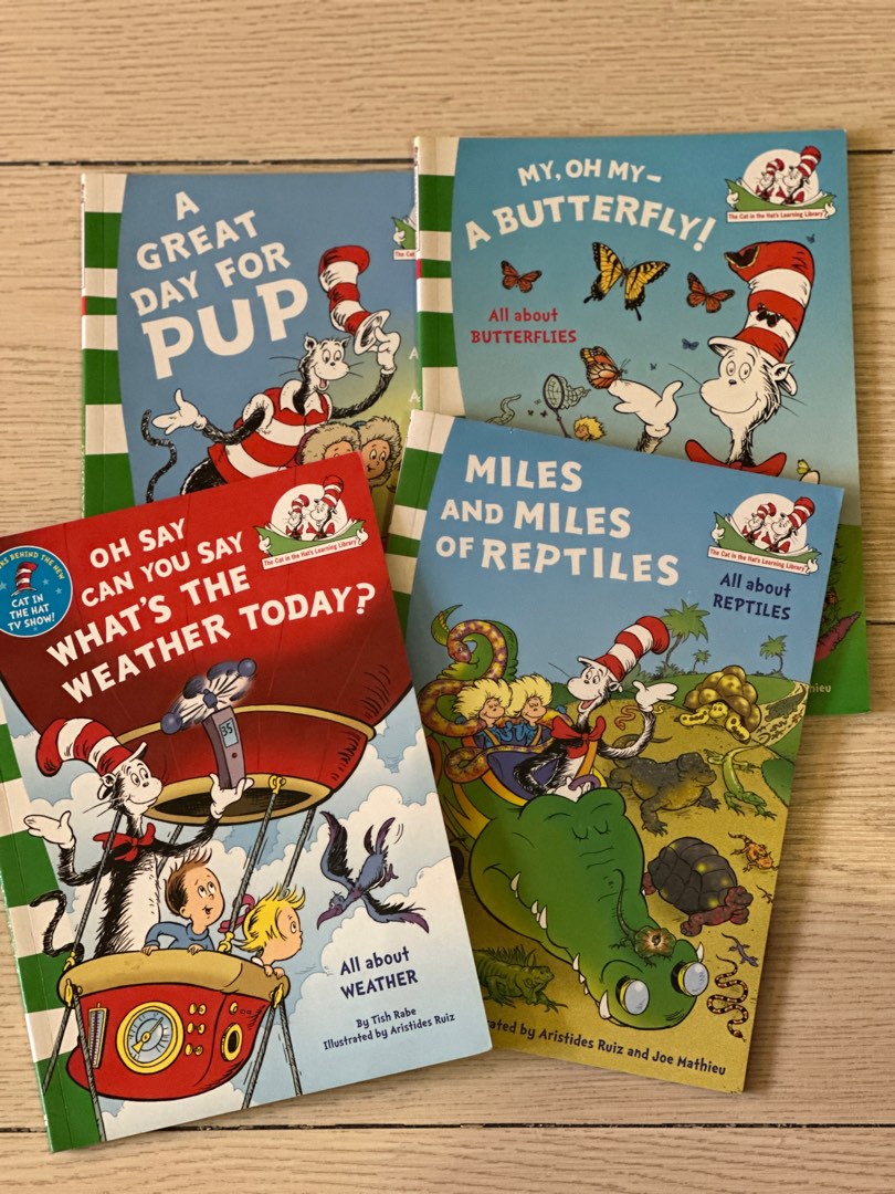 Children Story Books (the cat in the hat), Hobbies & Toys, Books ...