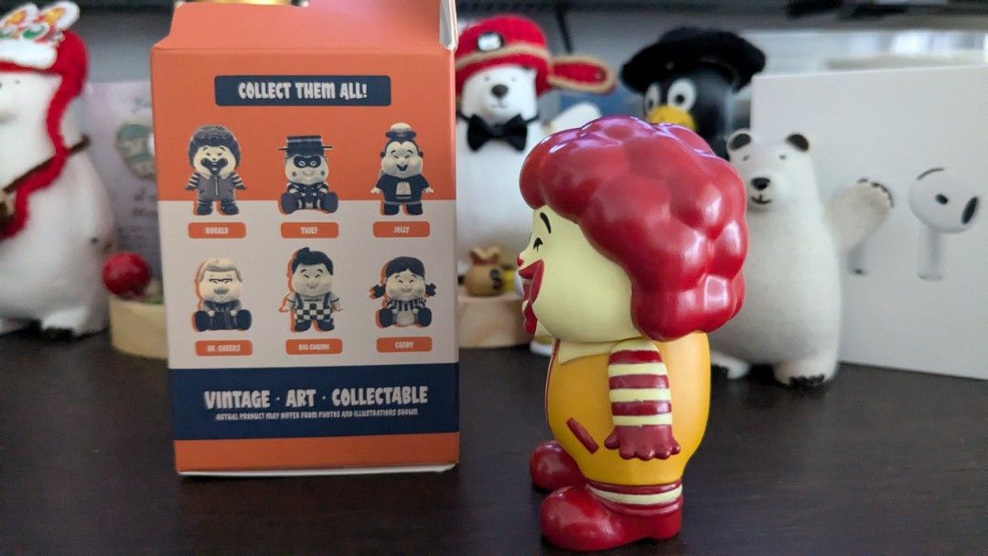 Chubbi Cheeks blind box rare Ronald (McDonald mcd alike), Hobbies ...