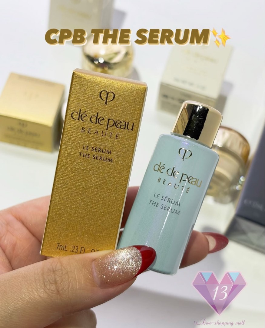 「正品現貨」Clé de Peau CPB THE SERUM煥活細胞精華 7ml, 美容＆個人護理, 健康及美容 - 皮膚護理, 面部 ...