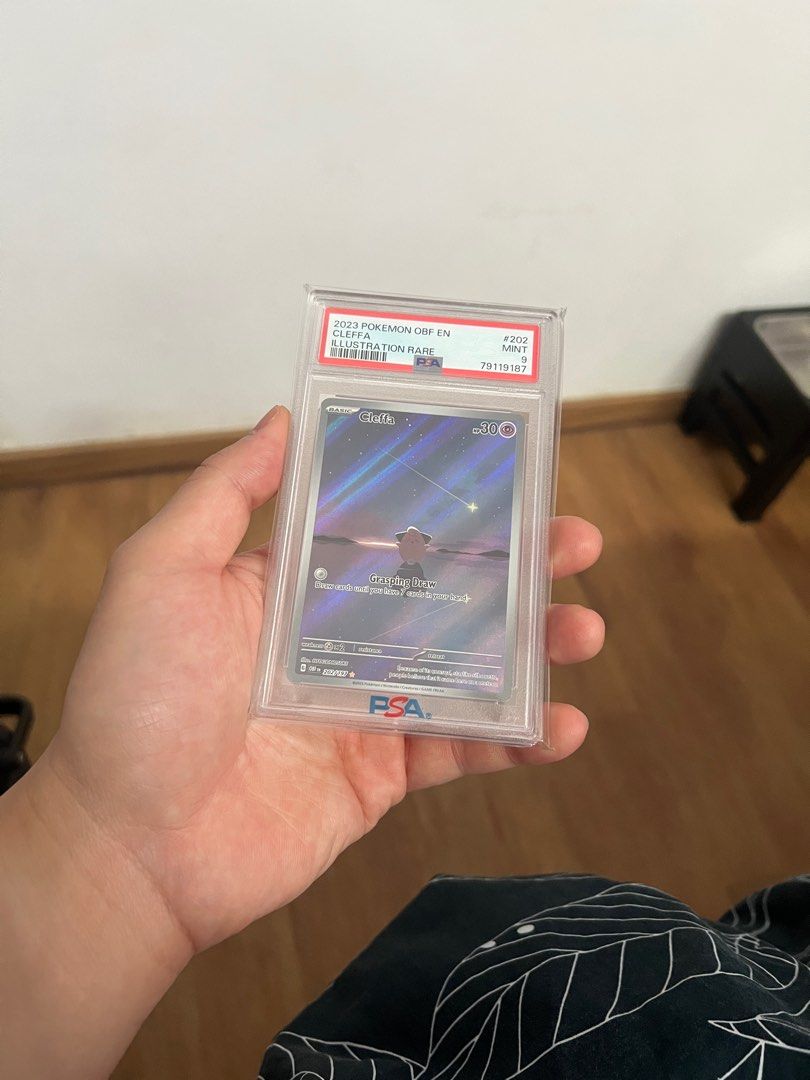 Cleffa PSA 9 / Illustration Rare Obsidian Flames / Pokemon TCG, Hobbies & Toys, Toys & Games on ...