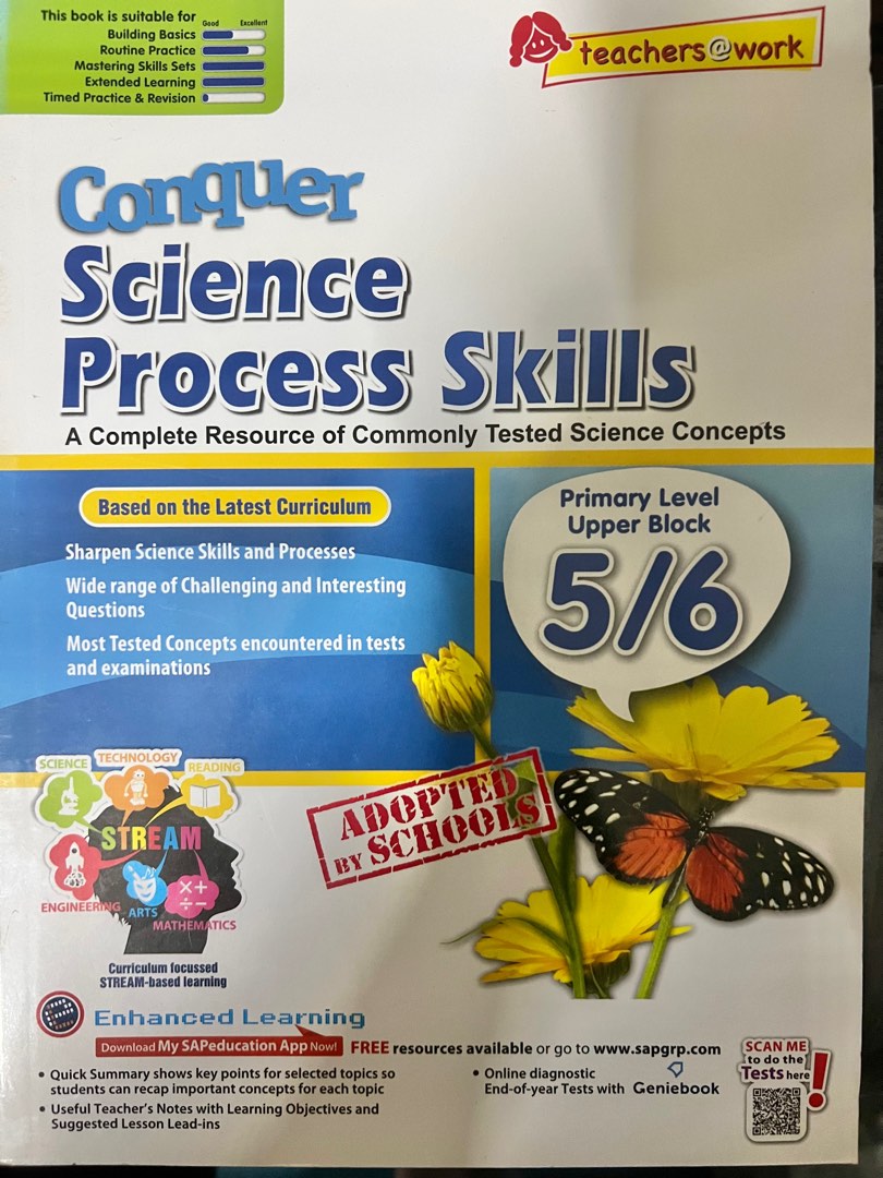 Conquer Science Process Skills P5 & 6, Hobbies & Toys, Books ...