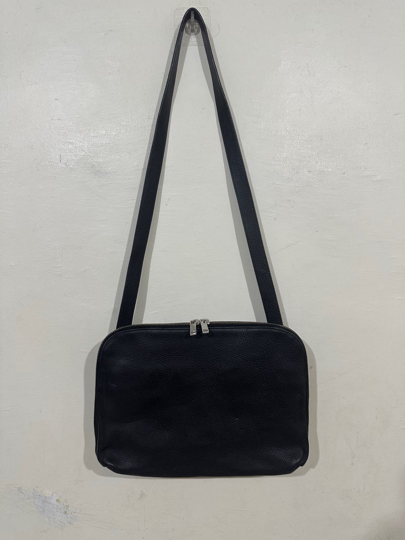 COS - Leather - Sling Bag, Men's Fashion, Bags, Sling Bags on Carousell