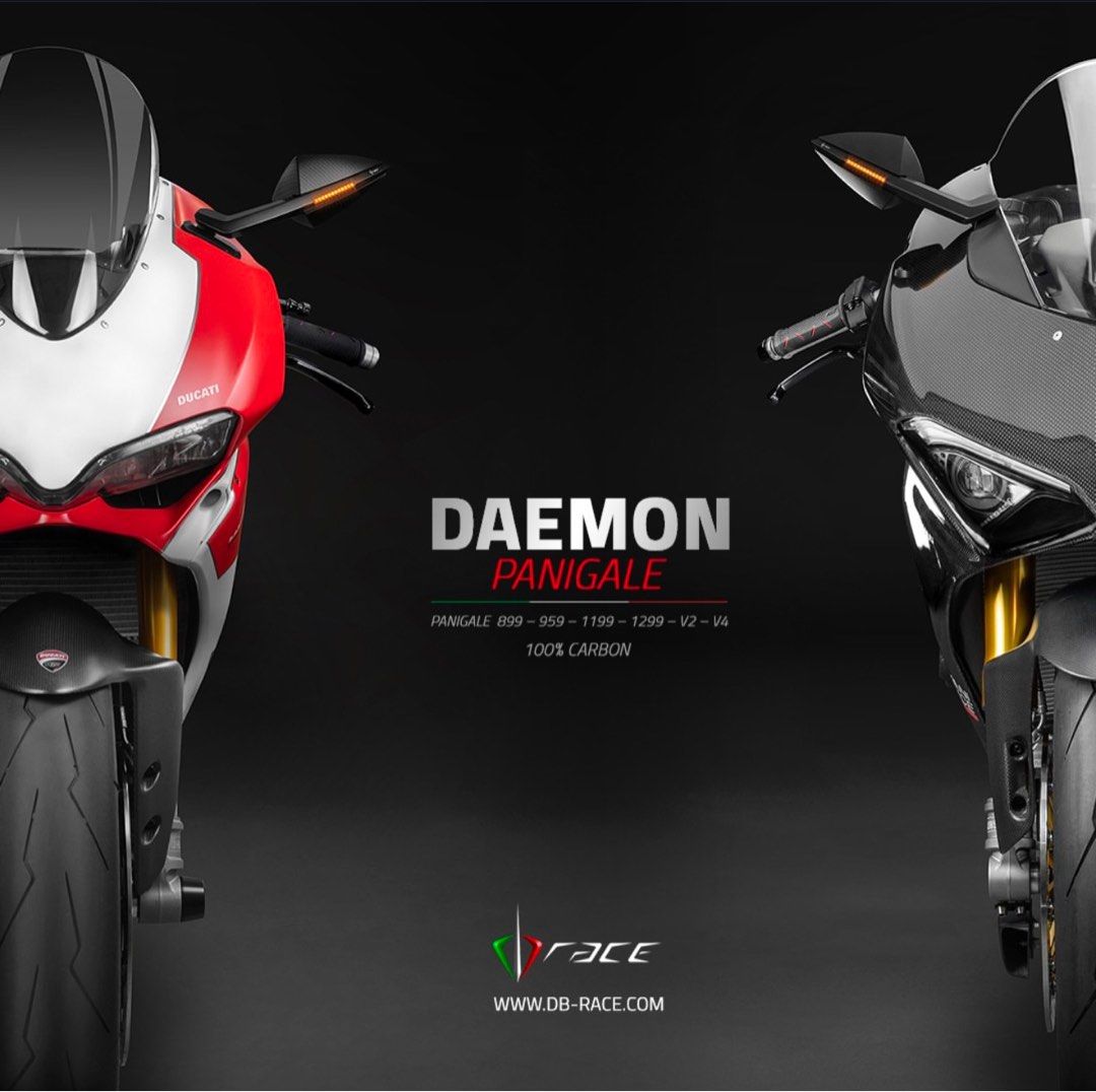 DB Race Mirror [Multiple Varients] Ducati / Panigale / BMW / S1000RR ...
