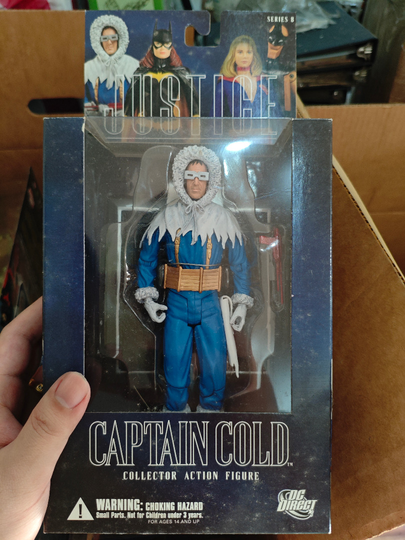 DC Direct Alex Ross Captain Cold (Flash Villain) Justice League JLA ...