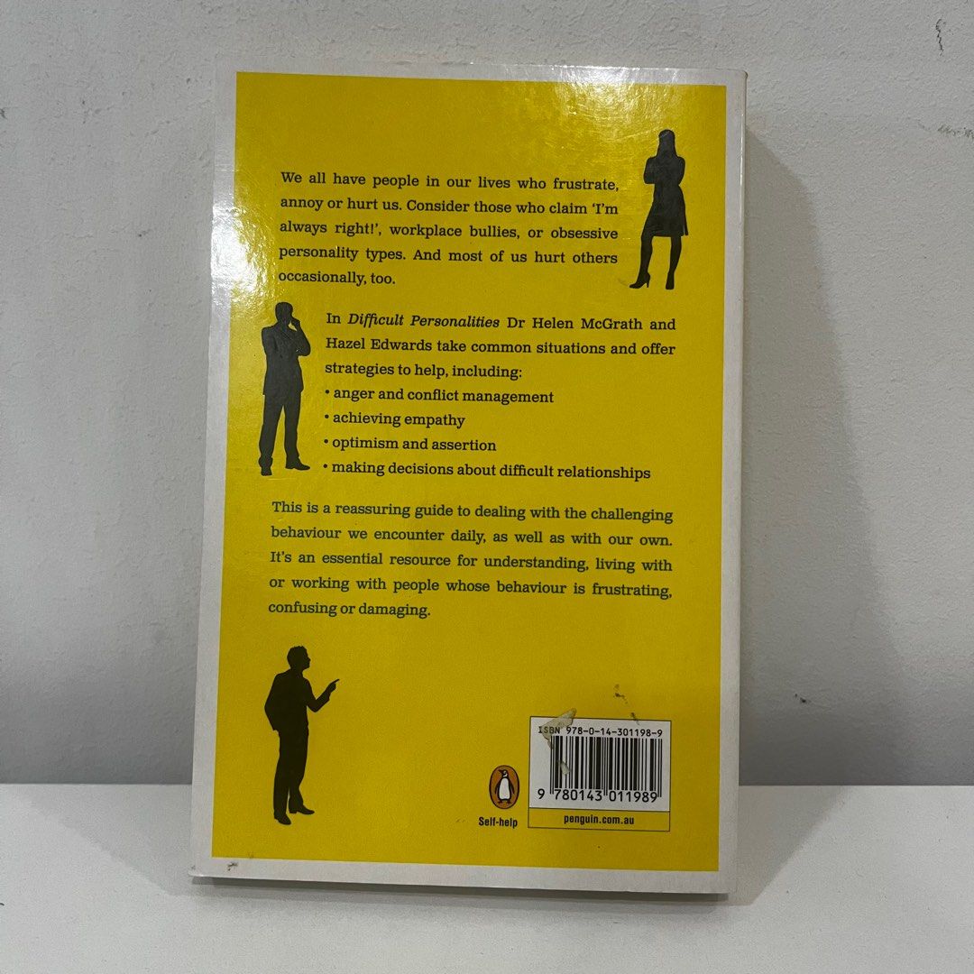 Difficult Personalities by Dr Helen McGrath & Hazel Edwards, Hobbies ...