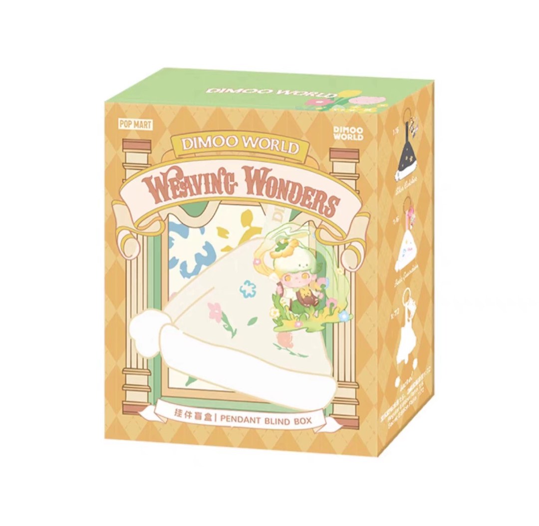 DIMOO WEAVER WONDER SERIES PENDANT PLUSH BLIND BOX, Hobbies & Toys ...