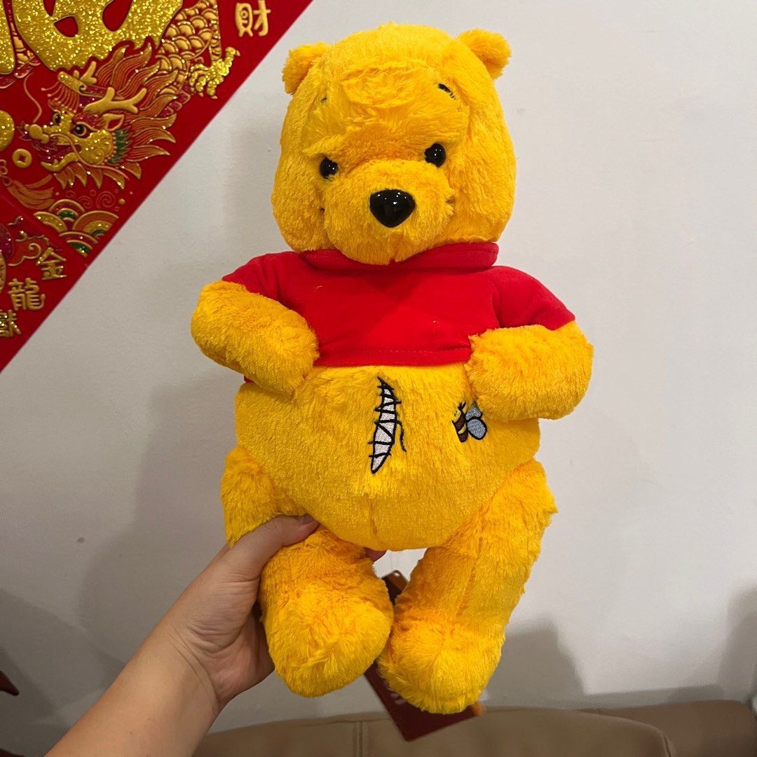 Disney Winnie the Pooh Stomach cute mascot Japan Plush soft toy plushy ...