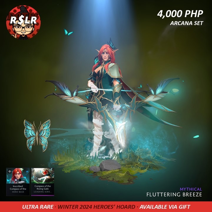 DOTA 2 Winter Heroes' Hoard 2024 - (ULTRA RARE) Windranger Arcana ...