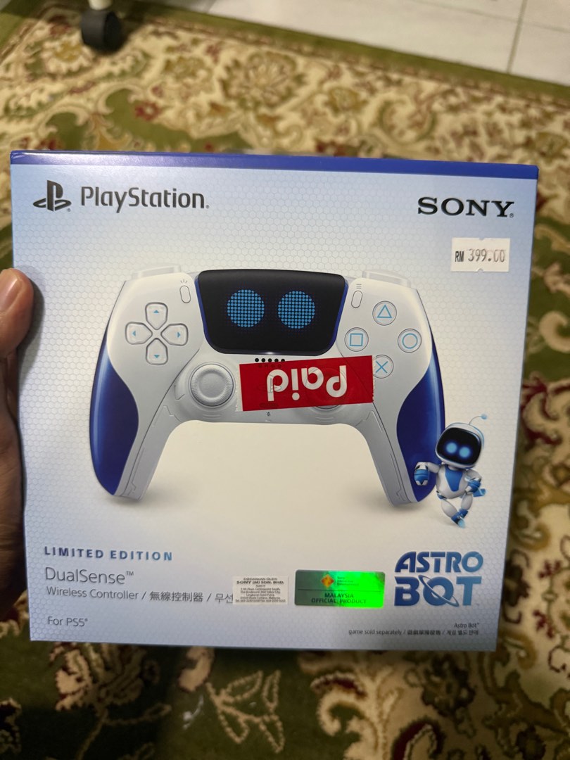 Dualsense 5 Astrobot DS5 Playstation 5 PS5, Video Gaming, Video Game ...