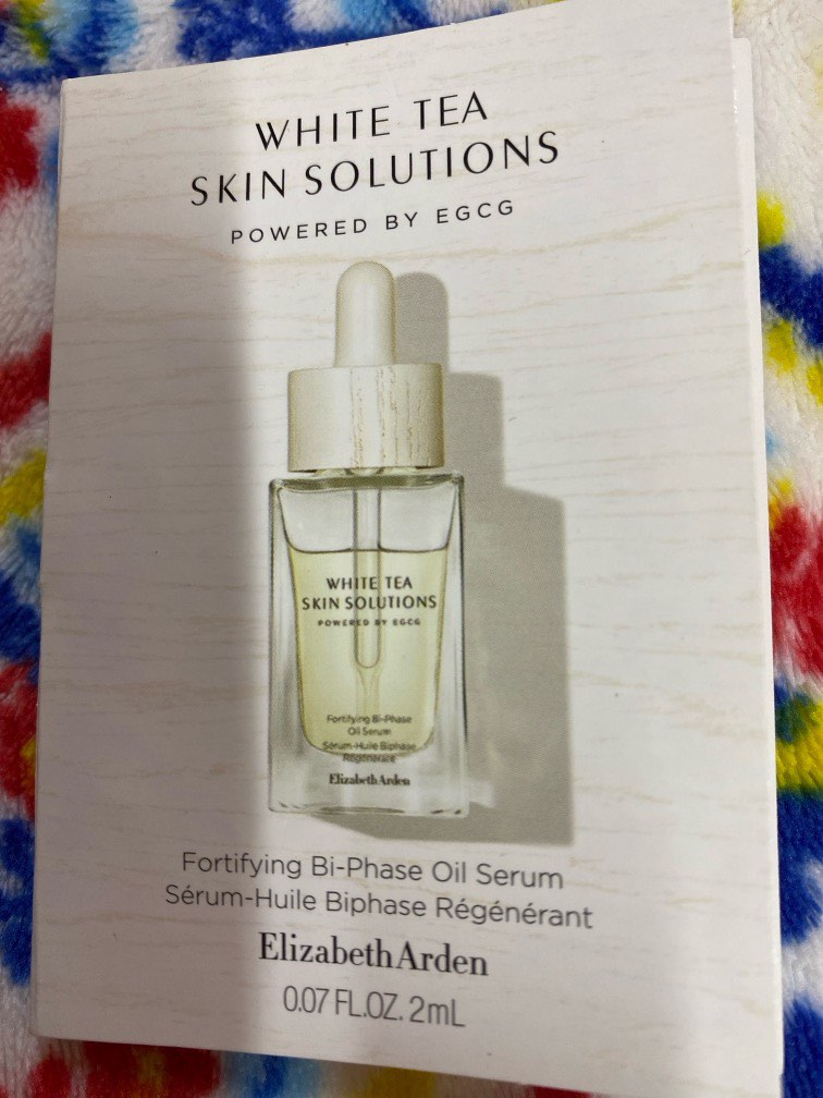 Elizabeth Arden white tea skin solutions fortifying Bi phase oil serum ...