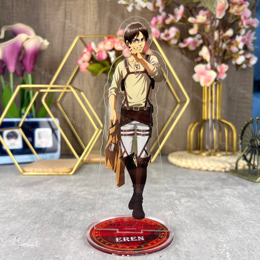 Eren yeager Acrylic Stand attack on titan shingeki no kyojin anime ...