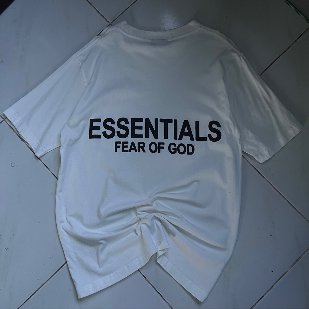 ESSENTIALS FOG TEE, Men's Fashion, Tops & Sets, Tshirts & Polo Shirts ...