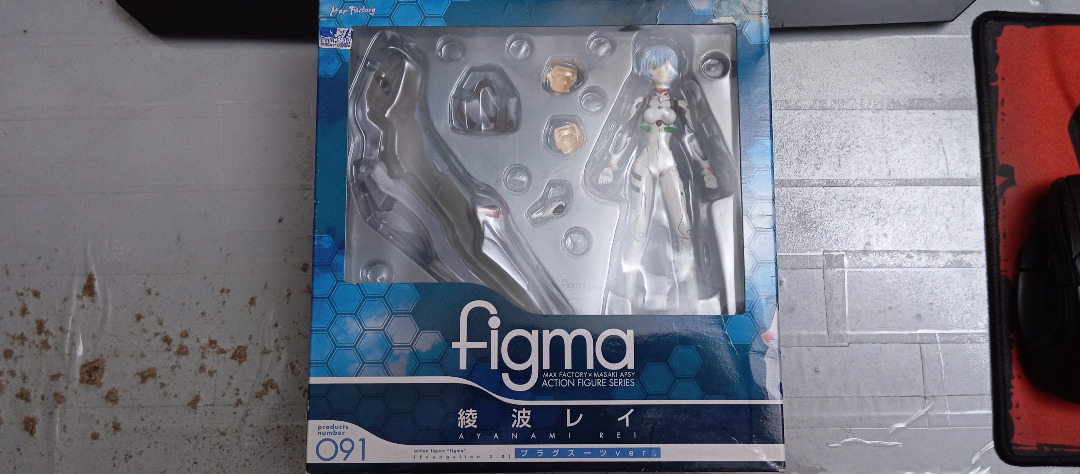 Evangelion Shin Gekijouban: Ha - Ayanami Rei - Figma (#091) - Plugsuit ...