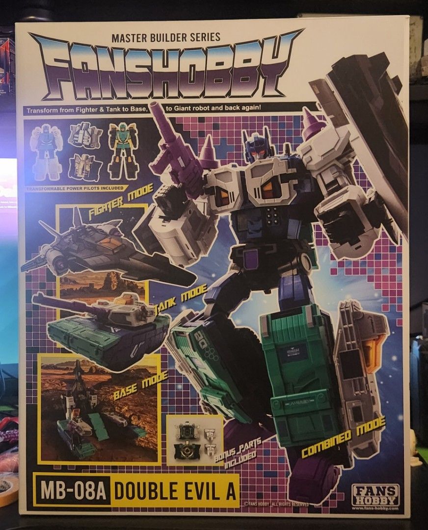 Fans Hobby Master Builder MB-08A Double Evil A Reissue Version with ...