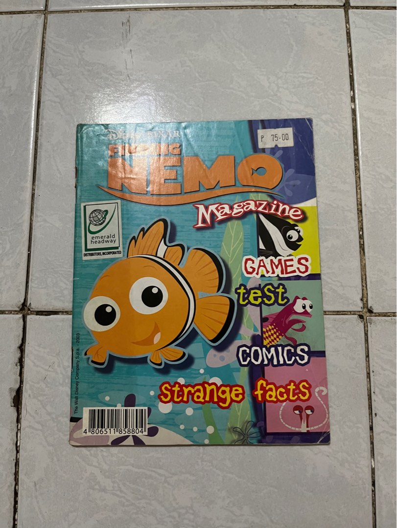 Finding Nemo Magazine, Hobbies & Toys, Books & Magazines, Magazines on ...