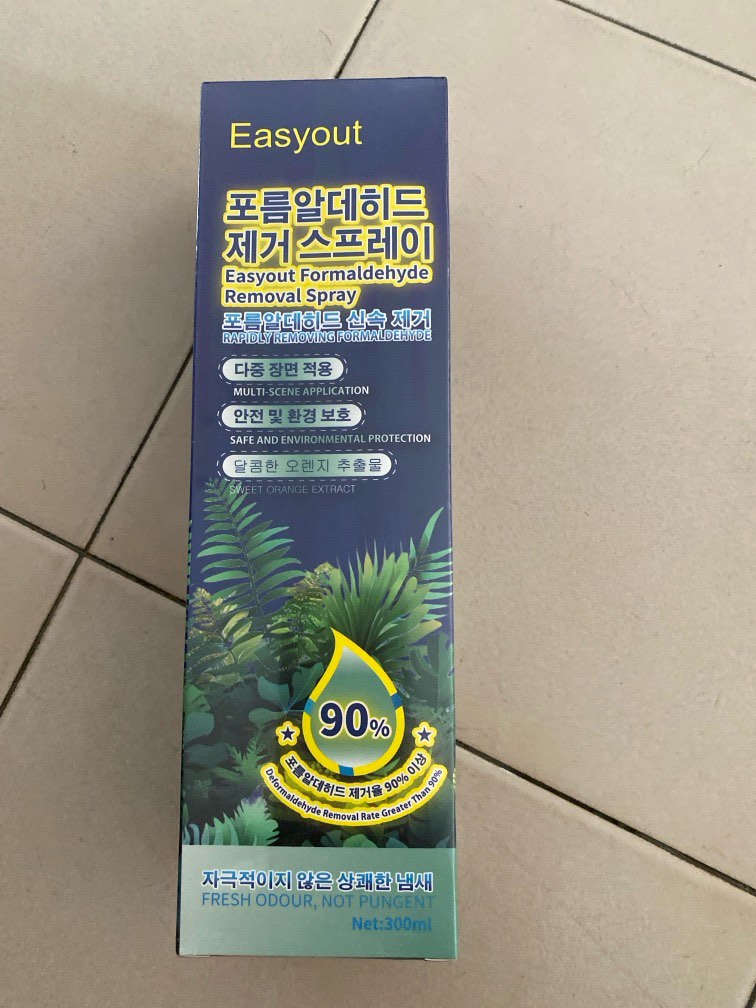 Formaldehyde removal spray, Furniture & Home Living, Cleaning ...