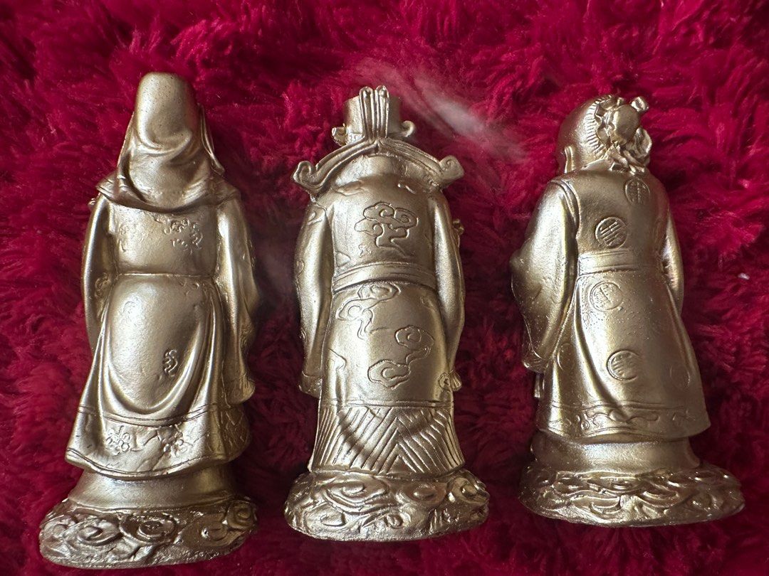Fu Lu Shou Prosperity Statues, Hobbies & Toys, Collectibles ...