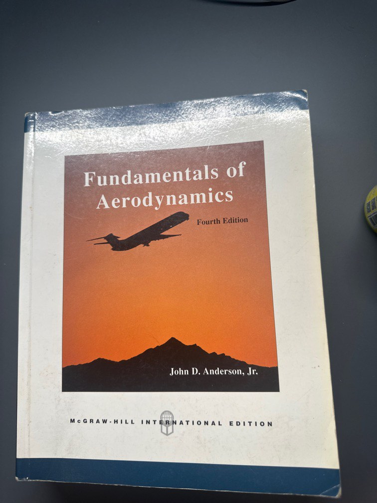 Fundamentals of Aerodynamics by Anderson, Jr, Hobbies & Toys, Books ...