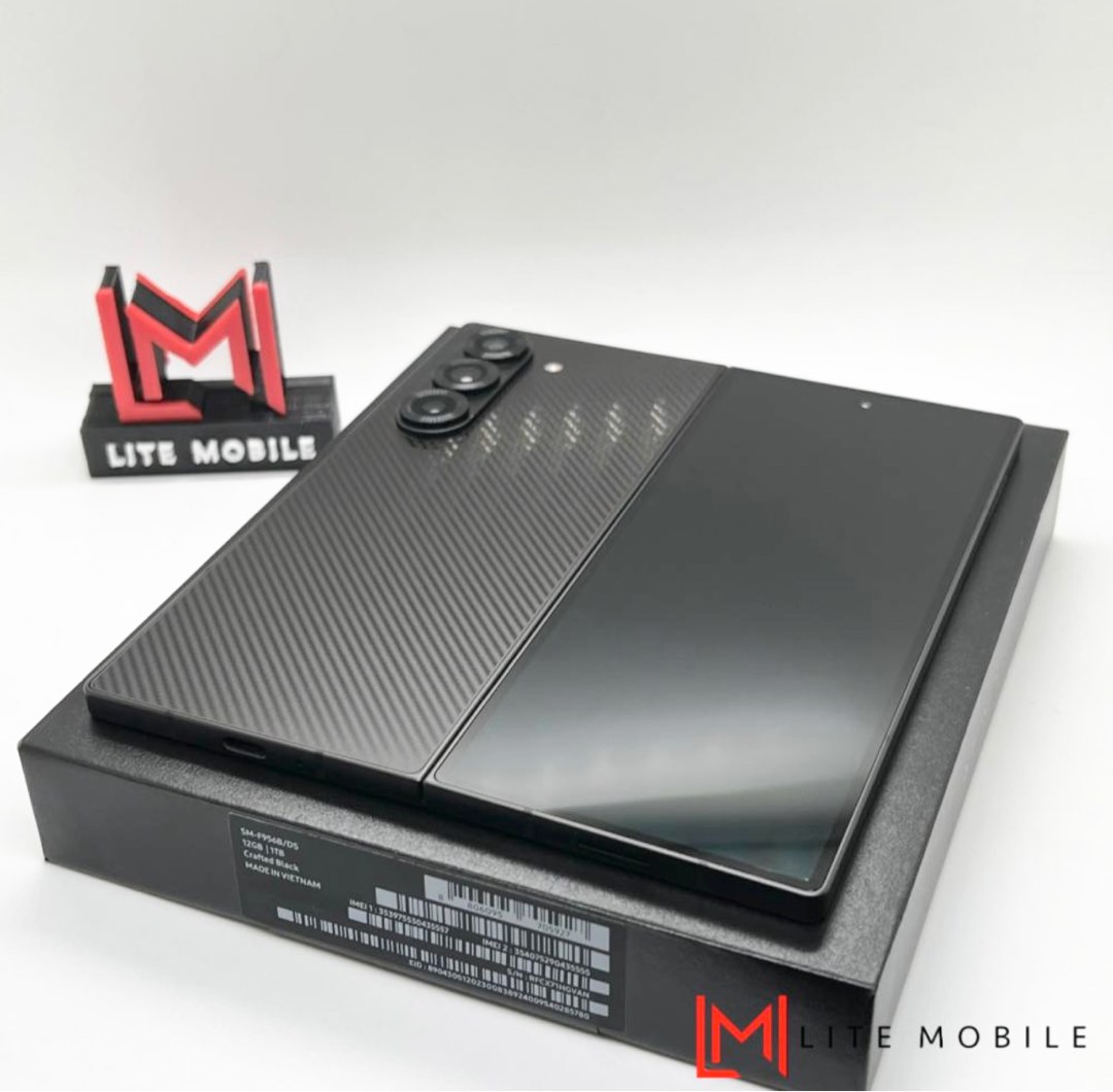 Galaxy Z Fold 6 Crafted Black 1 TB, Mobile Phones & Gadgets, Mobile ...