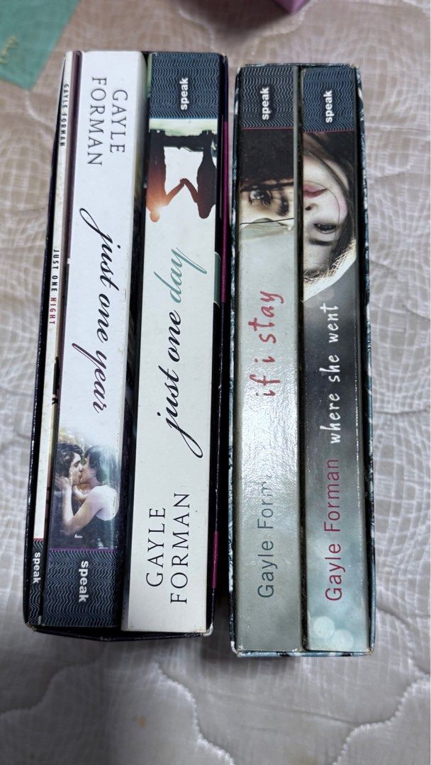 Gayle Forman book collection, Hobbies & Toys, Books & Magazines ...