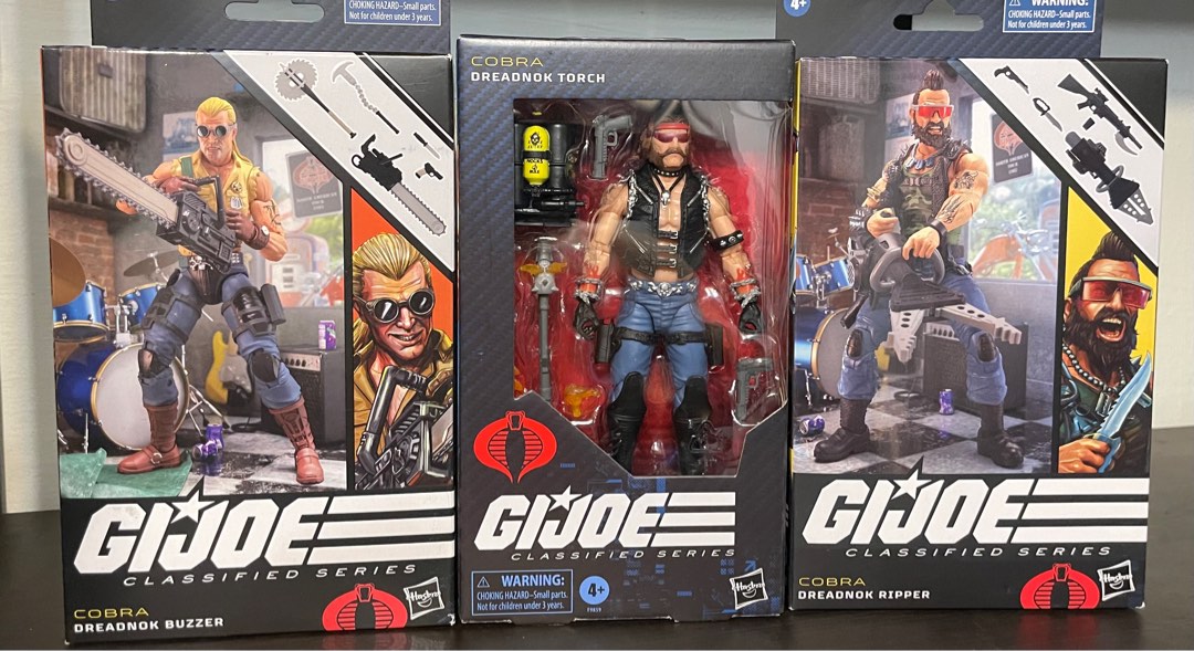 GI Joe Classified Dreadnoks Buzzer Torch Ripper, Hobbies & Toys, Toys ...