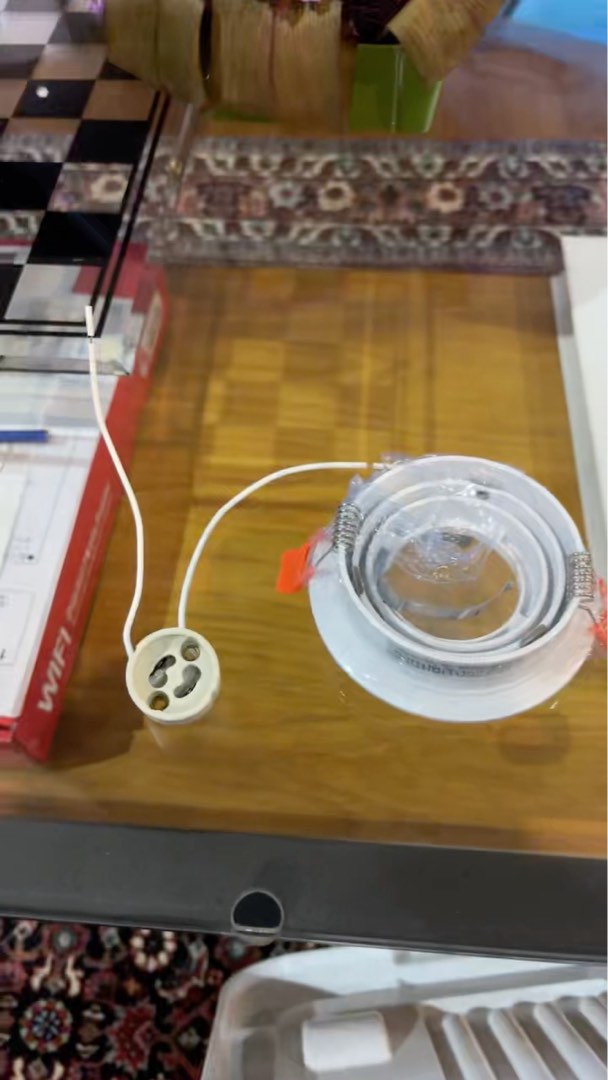 GU10 Housing for Downlight, Furniture & Home Living, Lighting & Fans ...