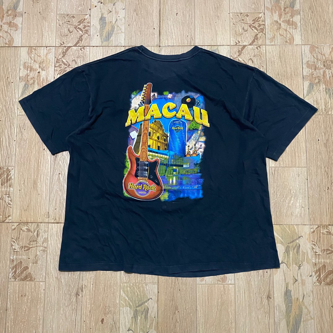 HARD ROCK HOTEL MACAU TEE, Men's Fashion, Tops & Sets, Tshirts & Polo ...