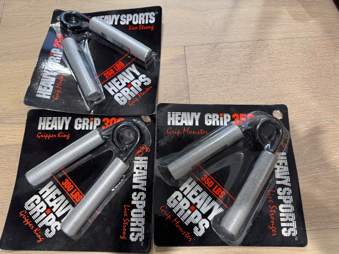 Heavy Grip 250/300/350lbs, Sports Equipment, Exercise & Fitness ...