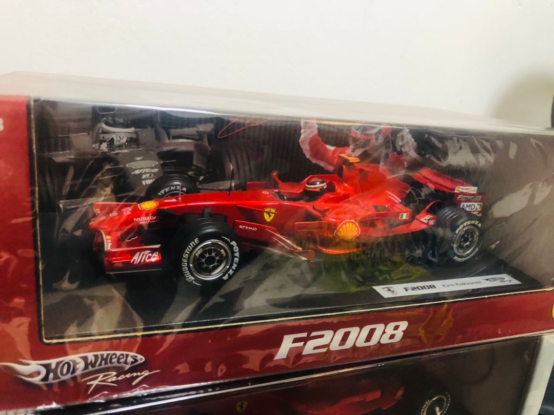 Hot Wheels 1/18 Kimi Raikkonen Ferrari F2008 F1, Hobbies & Toys, Collectibles & Memorabilia ...