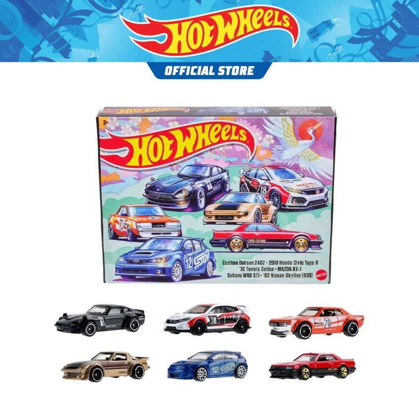 Hot Wheels Jdm 6 Pack