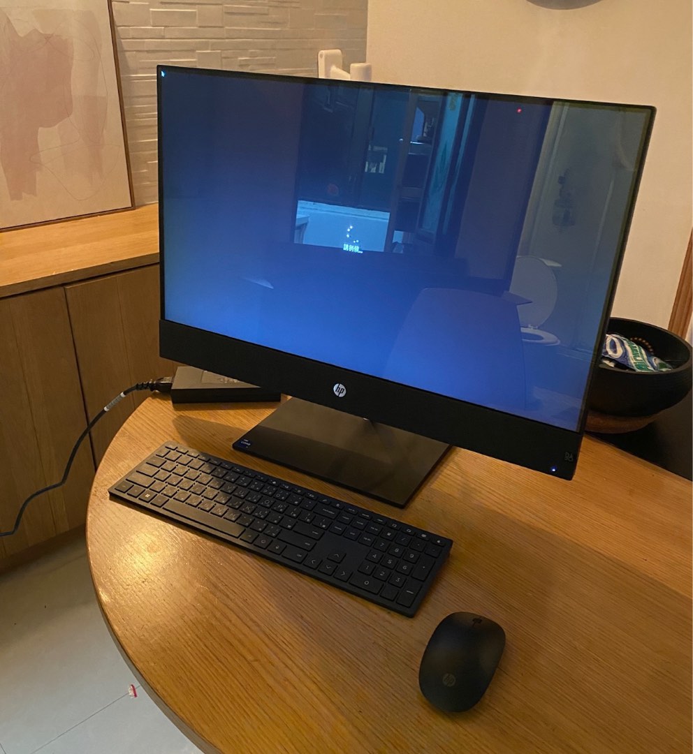 HP Pavilion 27 inch All-in-One Desktop (original price: HKD15000), 電腦 ...