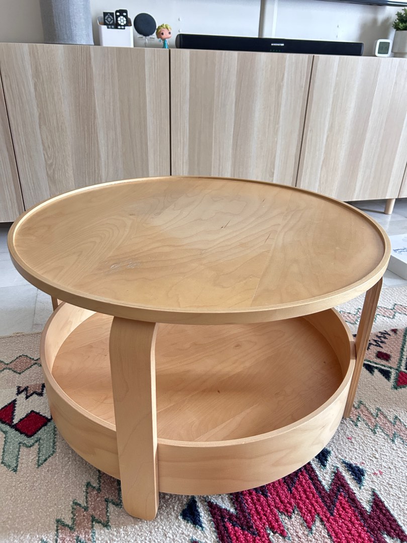 IKEA COFFEE TABLE - BORGEBY, Furniture & Home Living, Furniture, Tables ...
