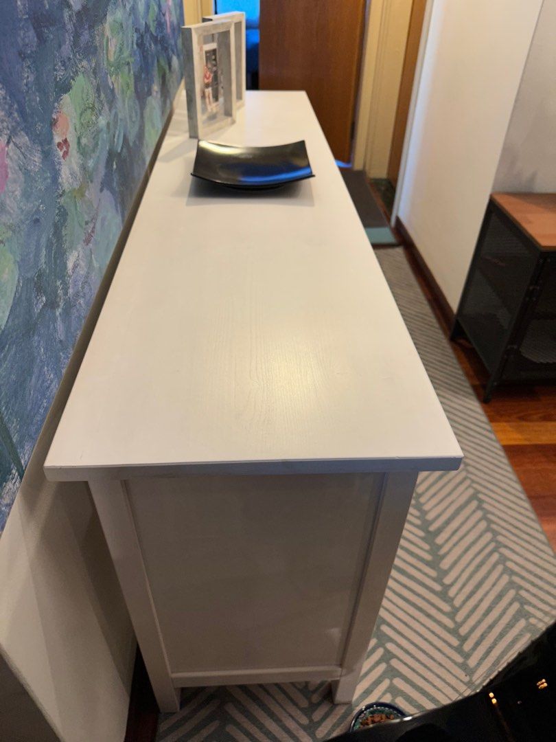 IKEA HEMNES CONSOLE TABLE, Furniture & Home Living, Furniture, Tables ...