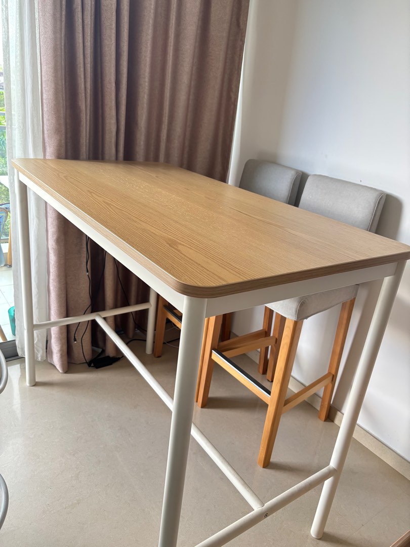 IKEA high table , Furniture & Home Living, Furniture, Tables & Sets on ...