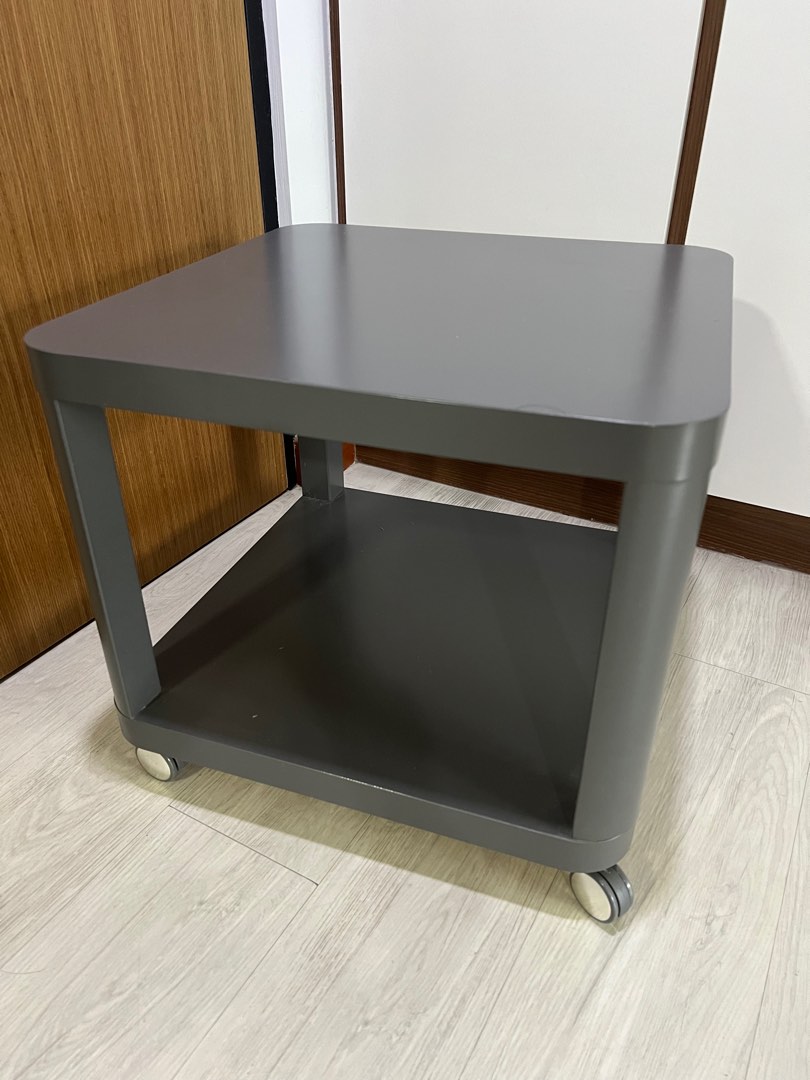 IKEA Tingby Side Table with wheels, Furniture & Home Living, Furniture ...