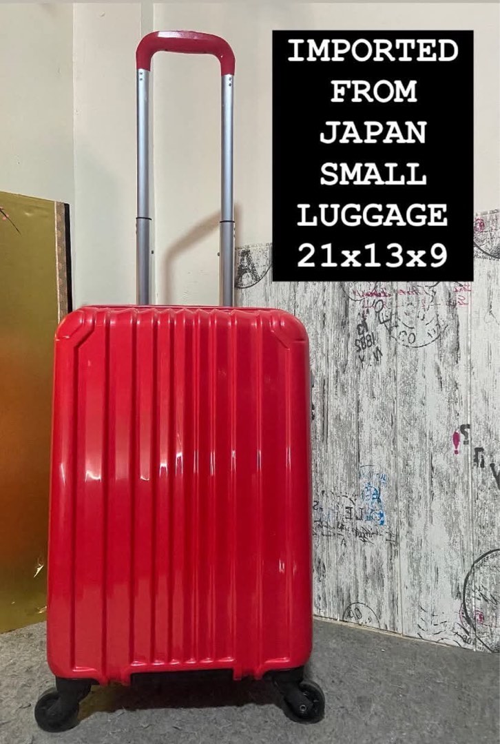 IMPORTED FROM JAPAN SMALL HANDCARRY LUGGAGE, Hobbies & Toys, Travel ...