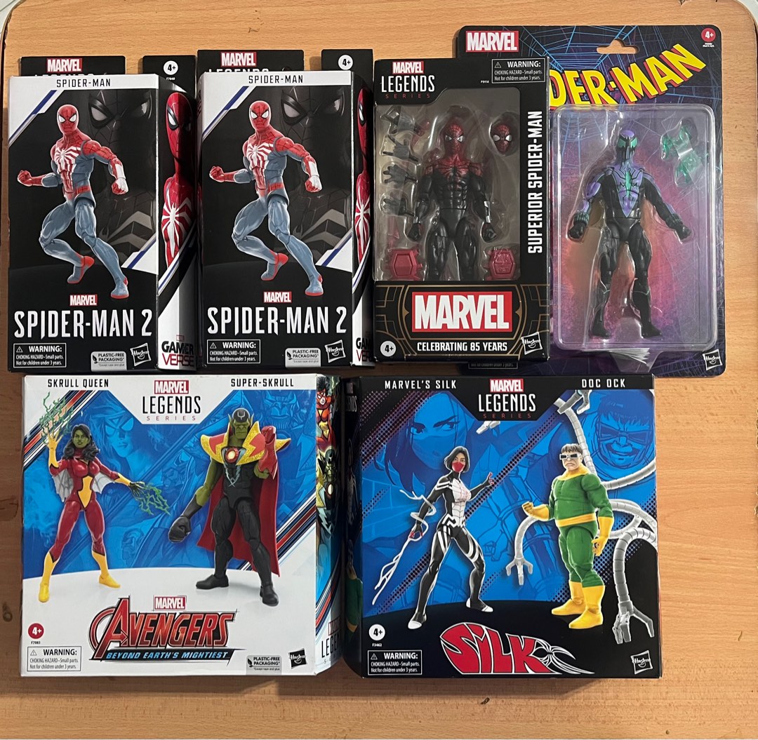 [In-Hand] Hasbro Marvel Legends Series Game verse PS5 Spider-Man 2 ...
