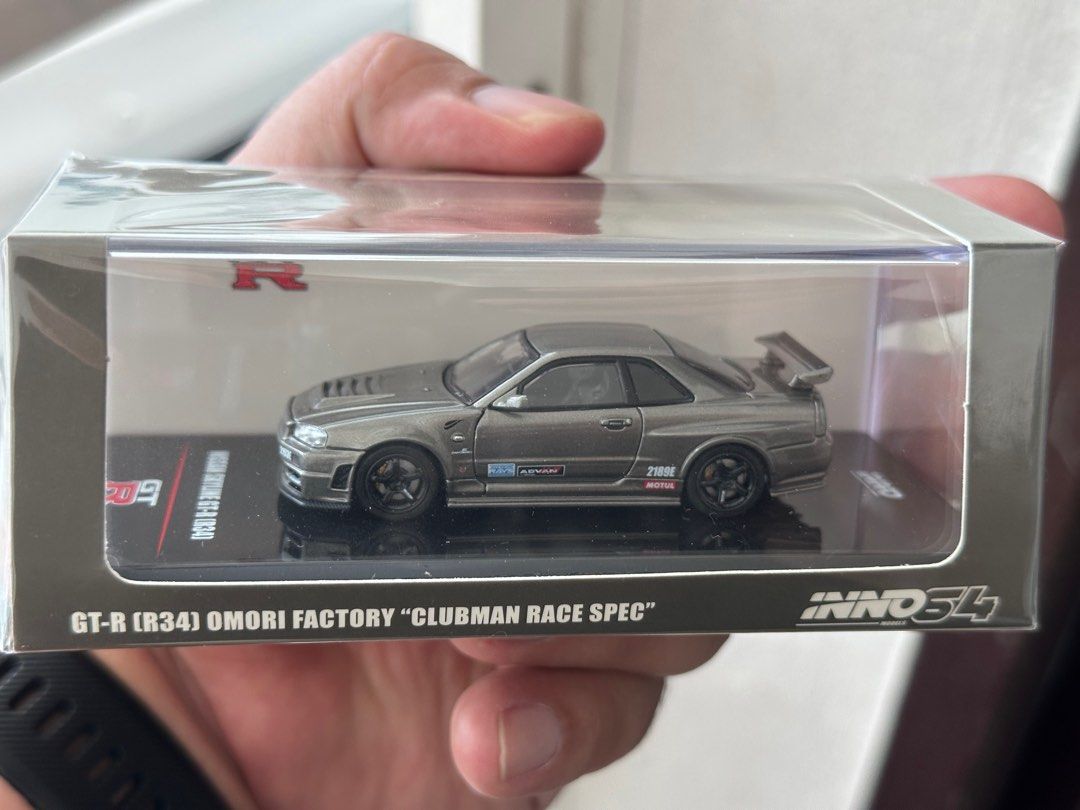 Inno64 1/64 Nissan Skyline GTR R34 Omori Factory SEALED, Hobbies & Toys ...