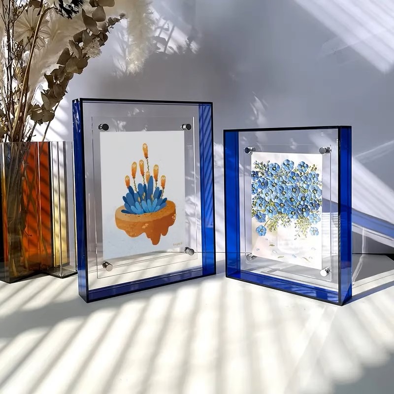 ins風 相架 相框 photo poster frame 亞克力 壓克力 畫框 相框 擺台 A4 3R 4R 2R 照片 海報 裝裱框 掛牆 ...