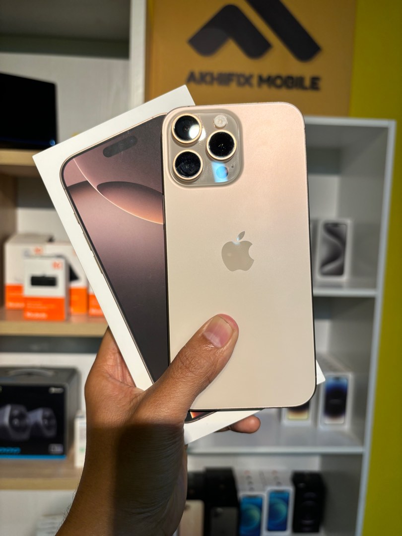 iPhone 16 Pro Max 512GB Desert Titanium, Mobile Phones & Gadgets ...