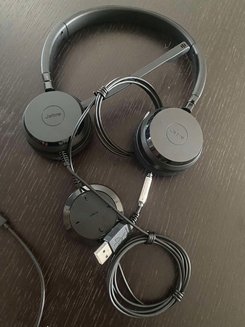 Jabra Evolve 20, Audio, Headphones & Headsets on Carousell