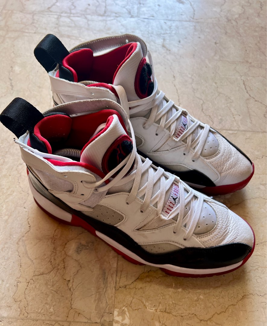 Jordan Jumpman Two Trey Bred Concord, Men's Fashion, Footwear, Sneakers ...