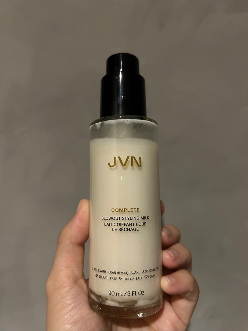 JVN Complete Blowout Styling Milk 90ml, Beauty & Personal Care, Hair ...