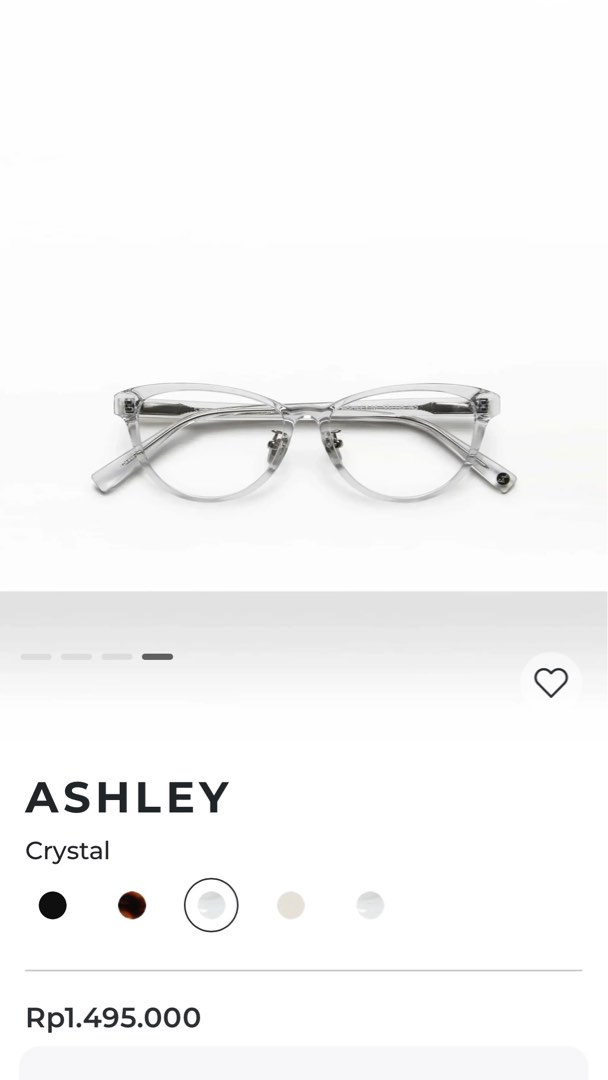 kacamata SATURDAYS original glasses frame ashley crystal, Fesyen Wanita ...