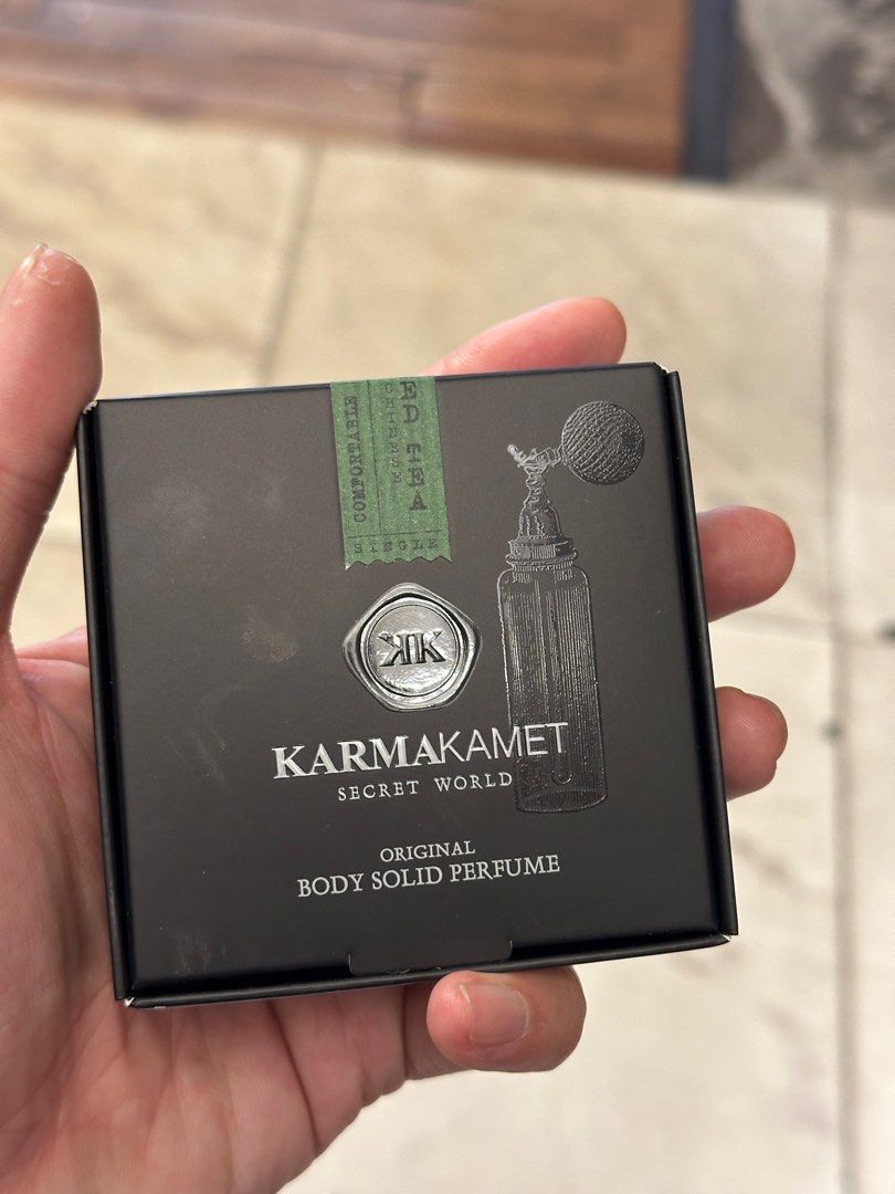Karmakamet Original Body Solid Perfume - Chinese Red Tea Scent, 15g ...