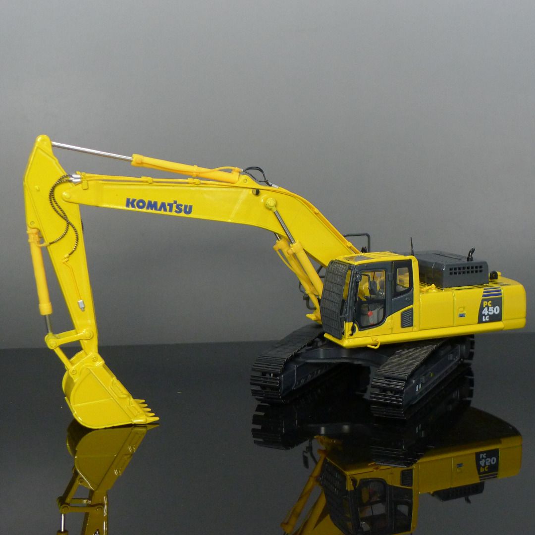KMF 1:50 scale highly detailed Komatsu PC450LC-8 hydraulic crawler excavator diecast ...